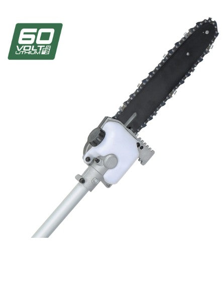 Chainsaw attachment for 60V string trimmer